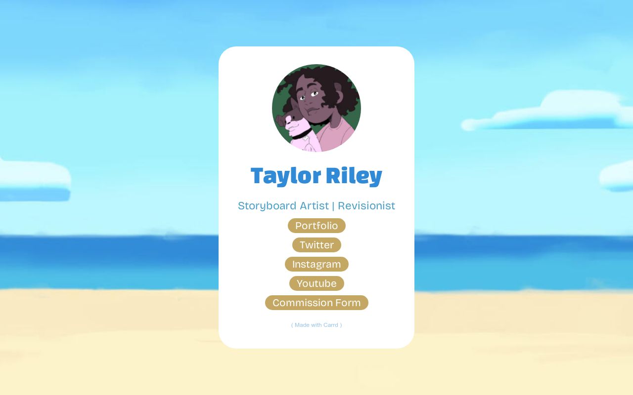 Taylor's Carrd